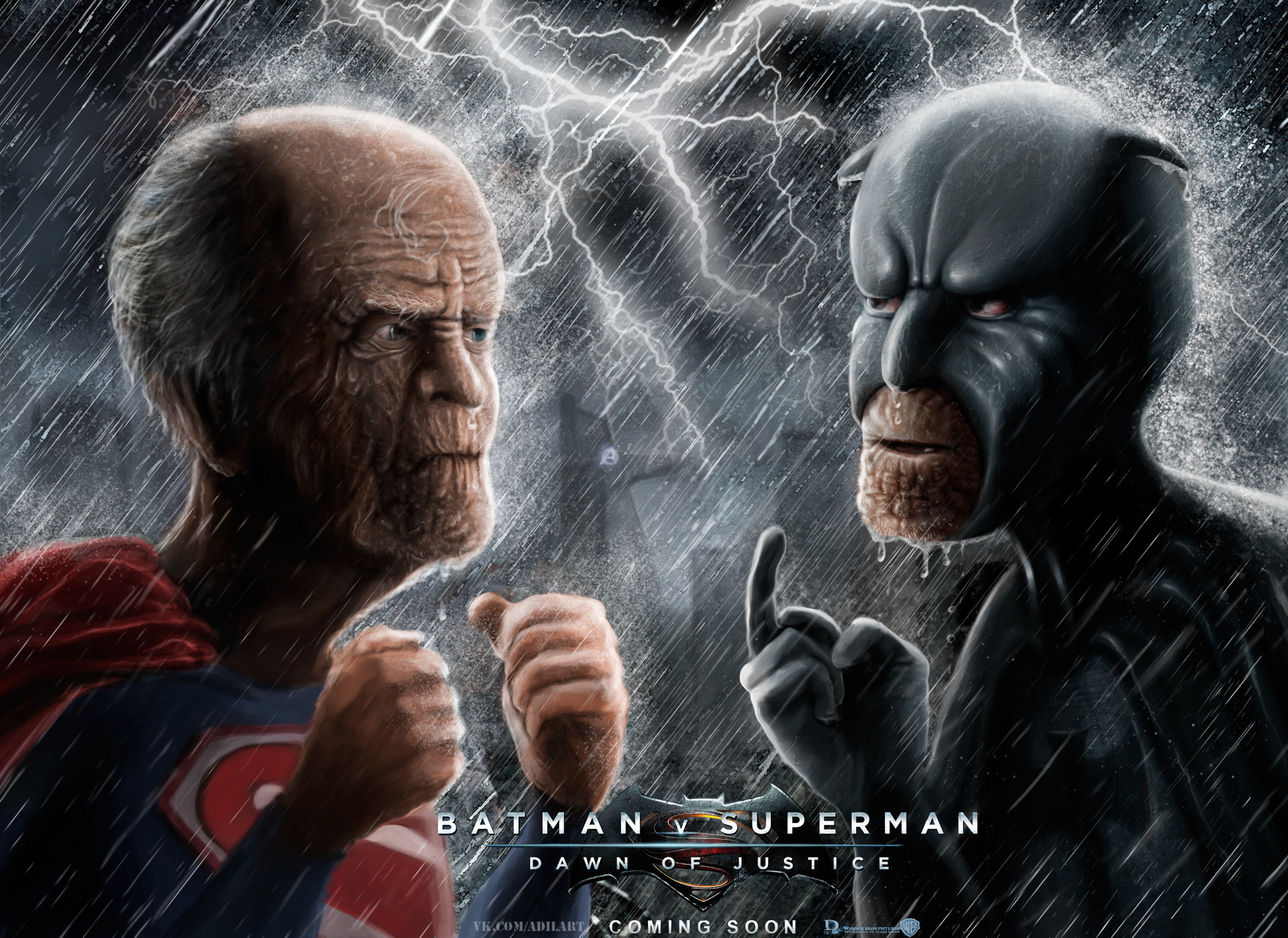 ArtStation - batman vs superman