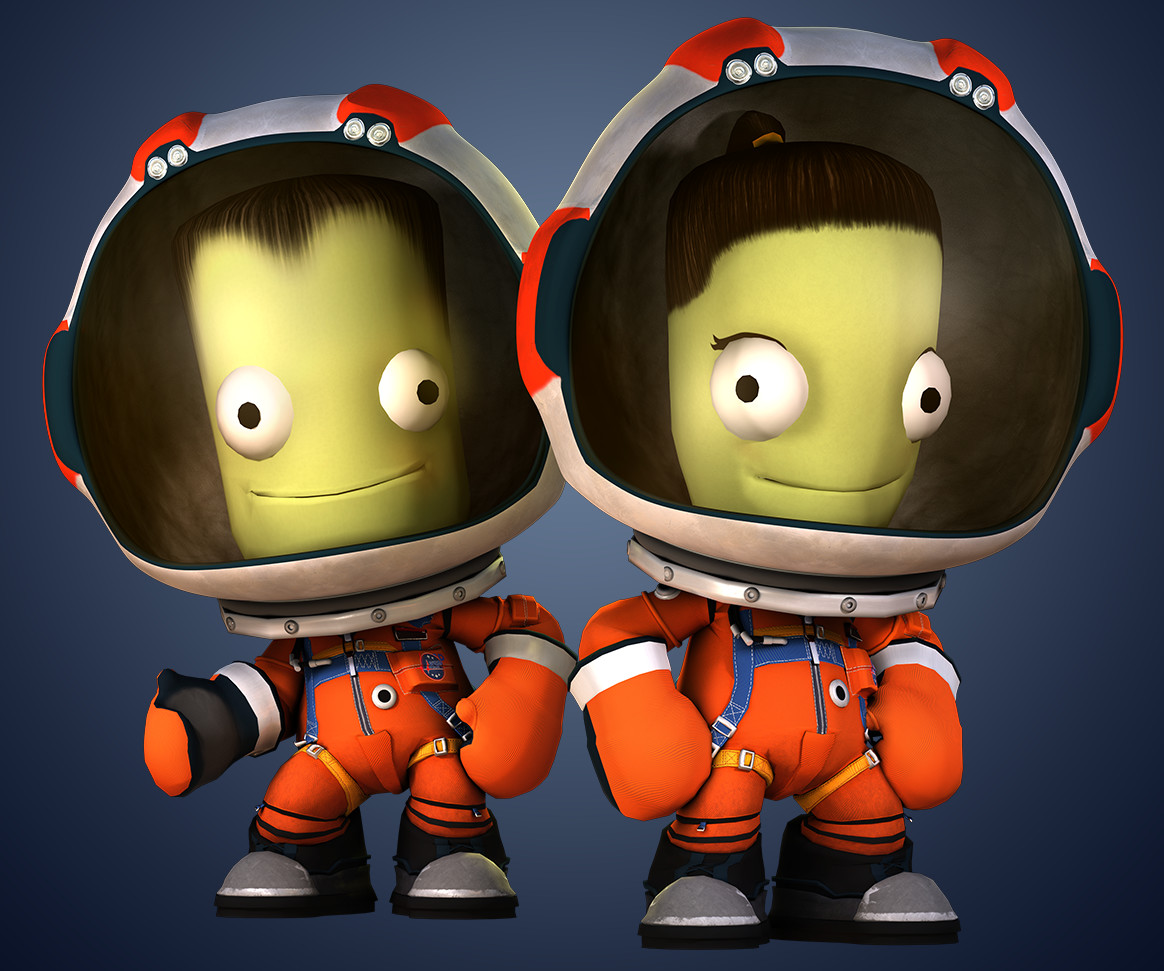 Kerbal In Space Suit