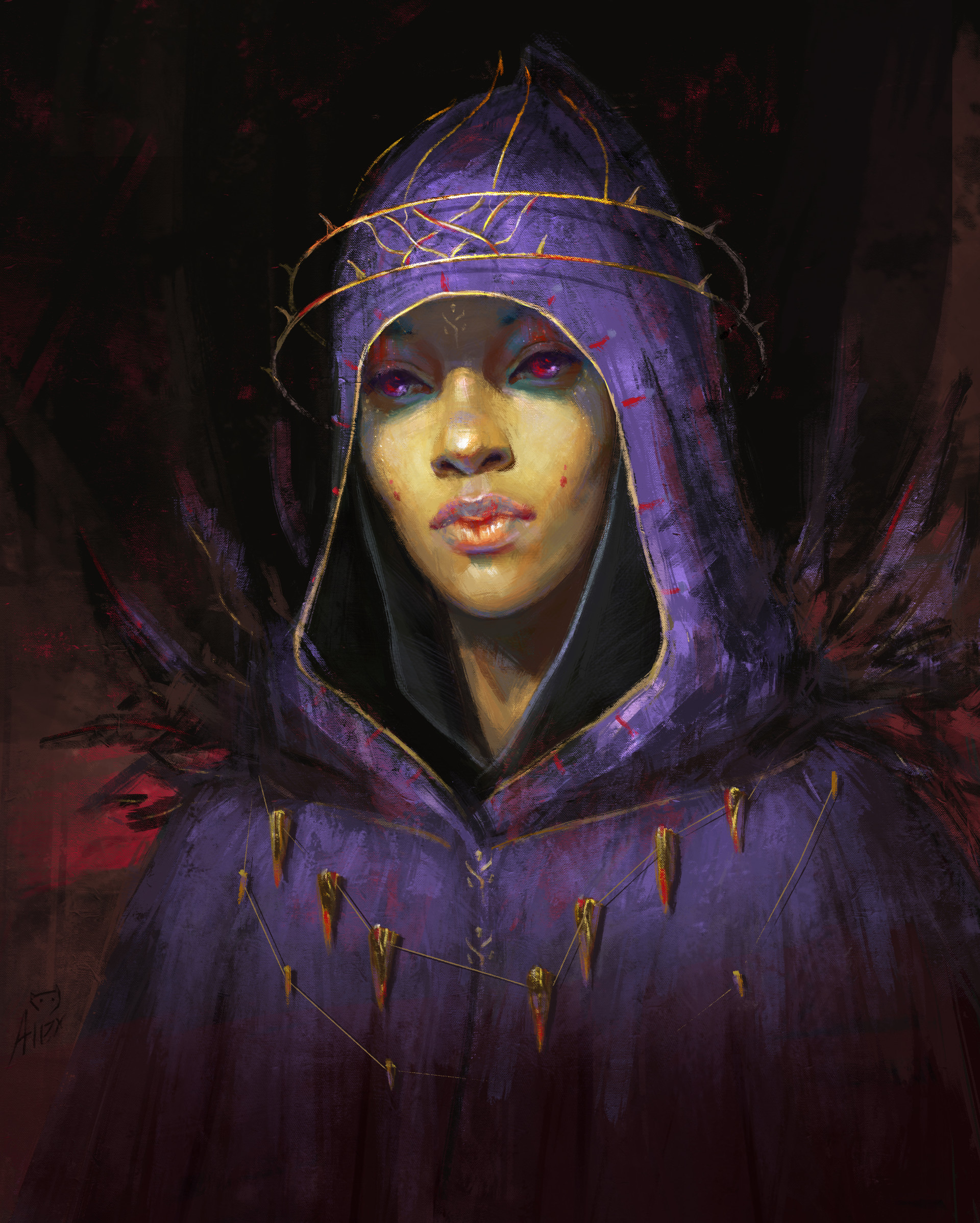 ArtStation - dark Queen