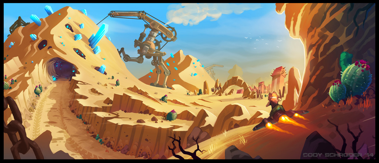 ArtStation - Shifting Sands