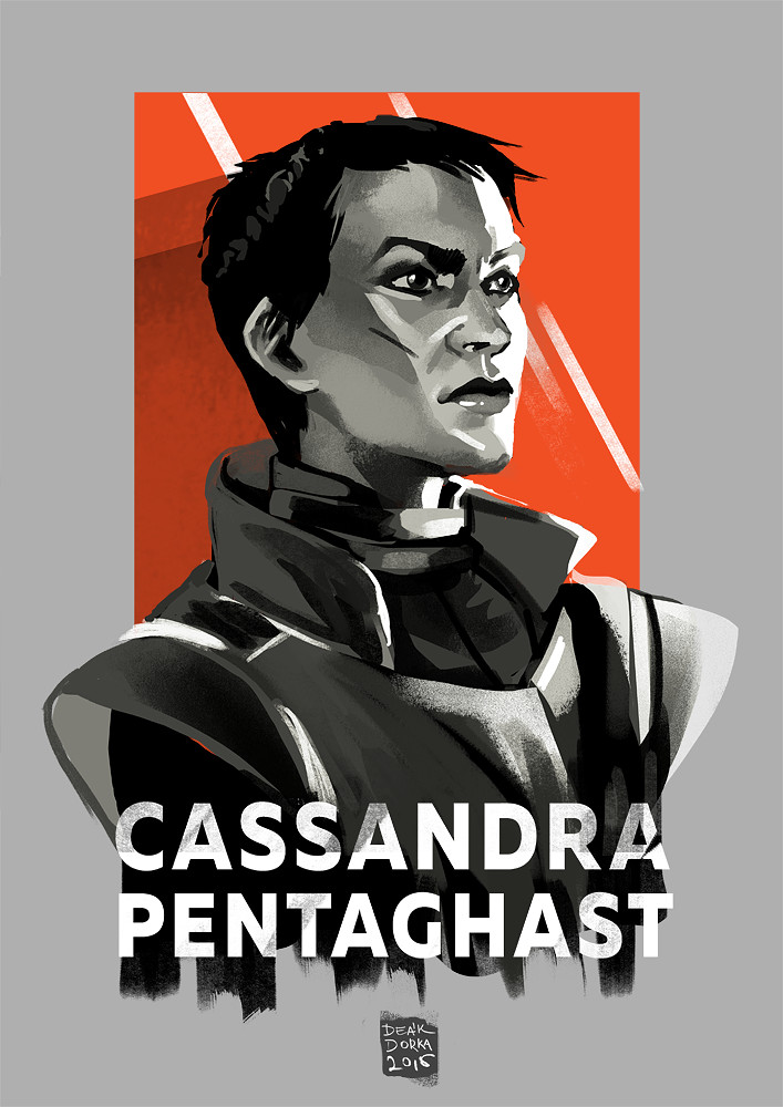 ArtStation - Dragon Age Inquisition portraits