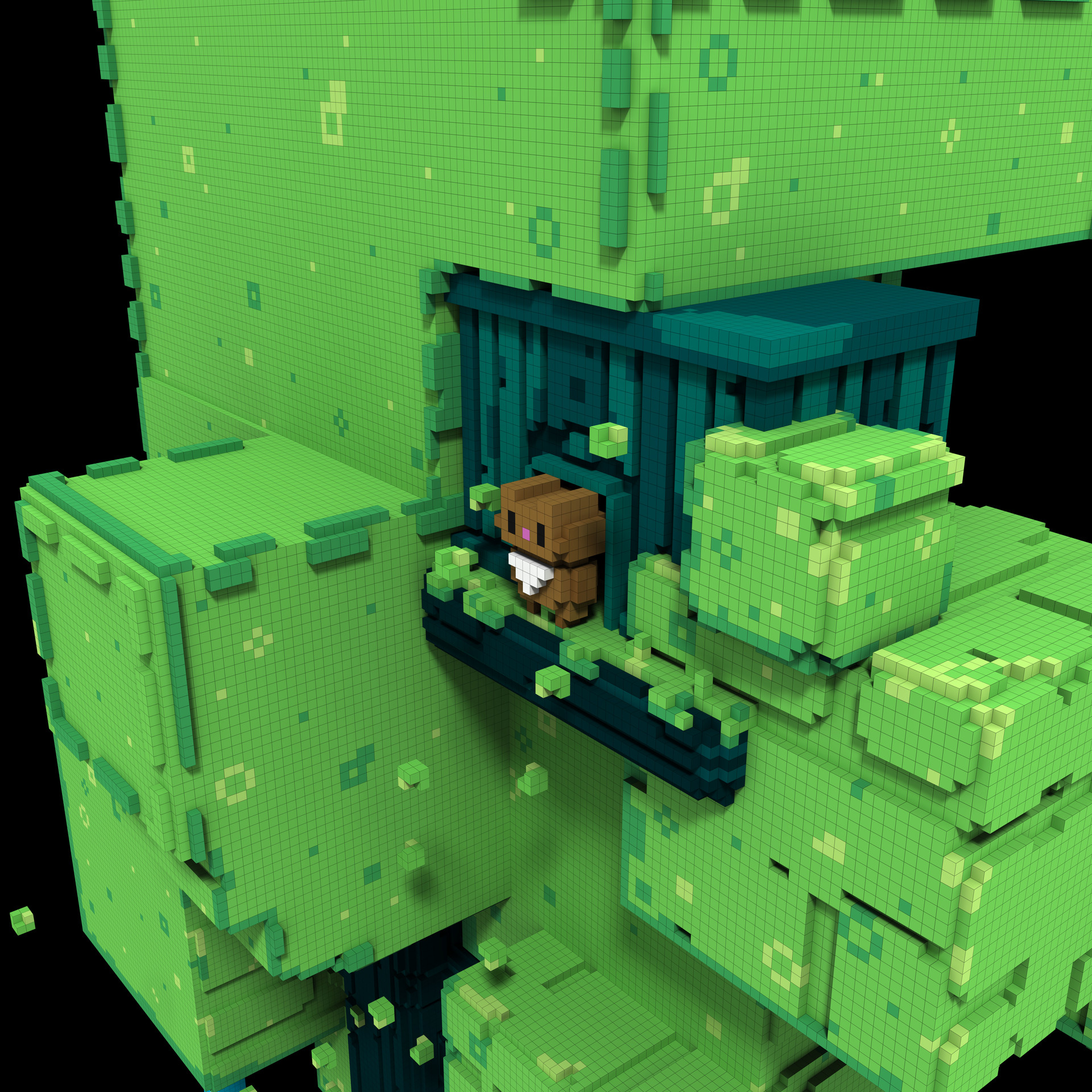 ArtStation - Foxel Tree