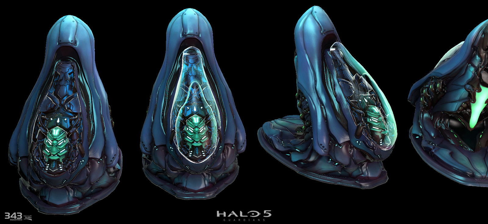 Yan Chan - Halo 5: Guardians | Covenant Projector Barrier