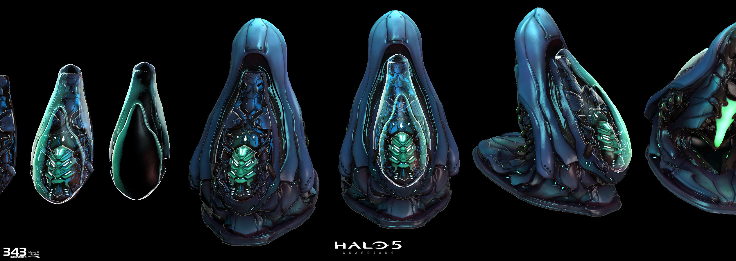 Yan Chan - Halo 5: Guardians | Covenant Projector Barrier