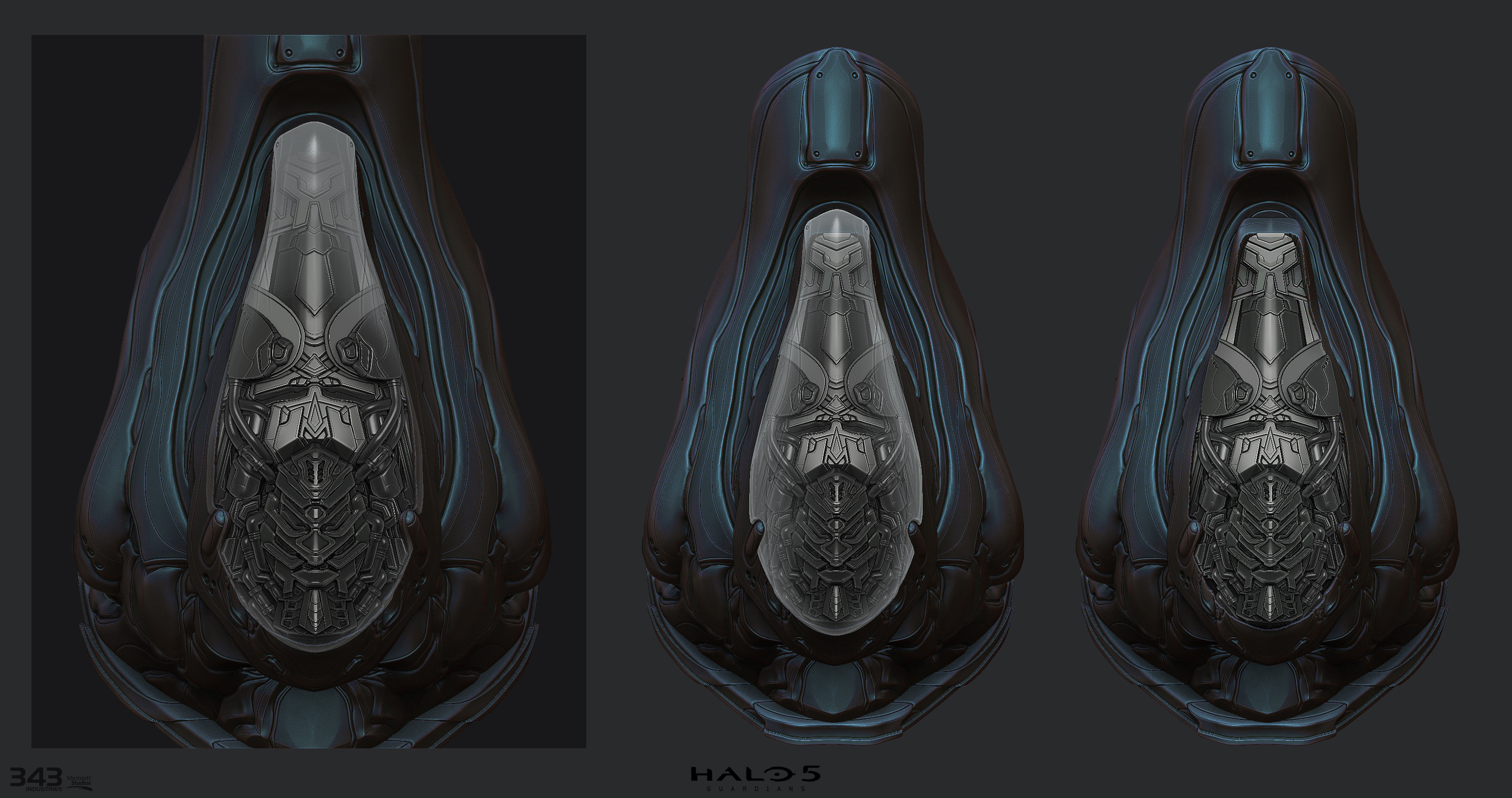 Yan Chan - Halo 5: Guardians | Covenant Projector Barrier