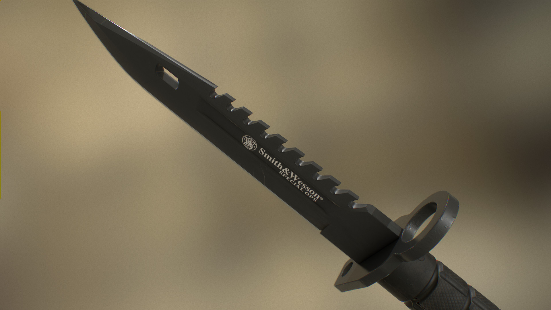 ArtStation - Smith and Wesson Special Ops Knife