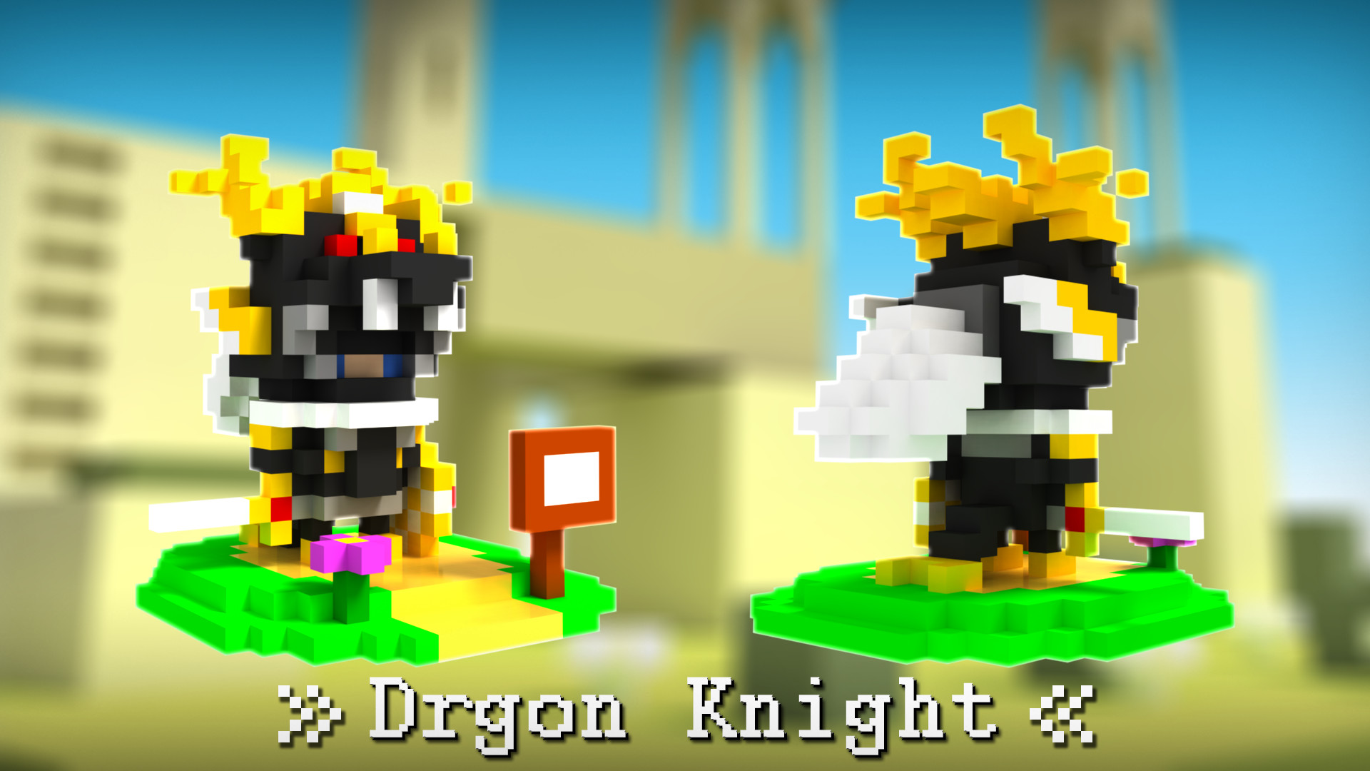 ArtStation - Pixel_Dragon Knight