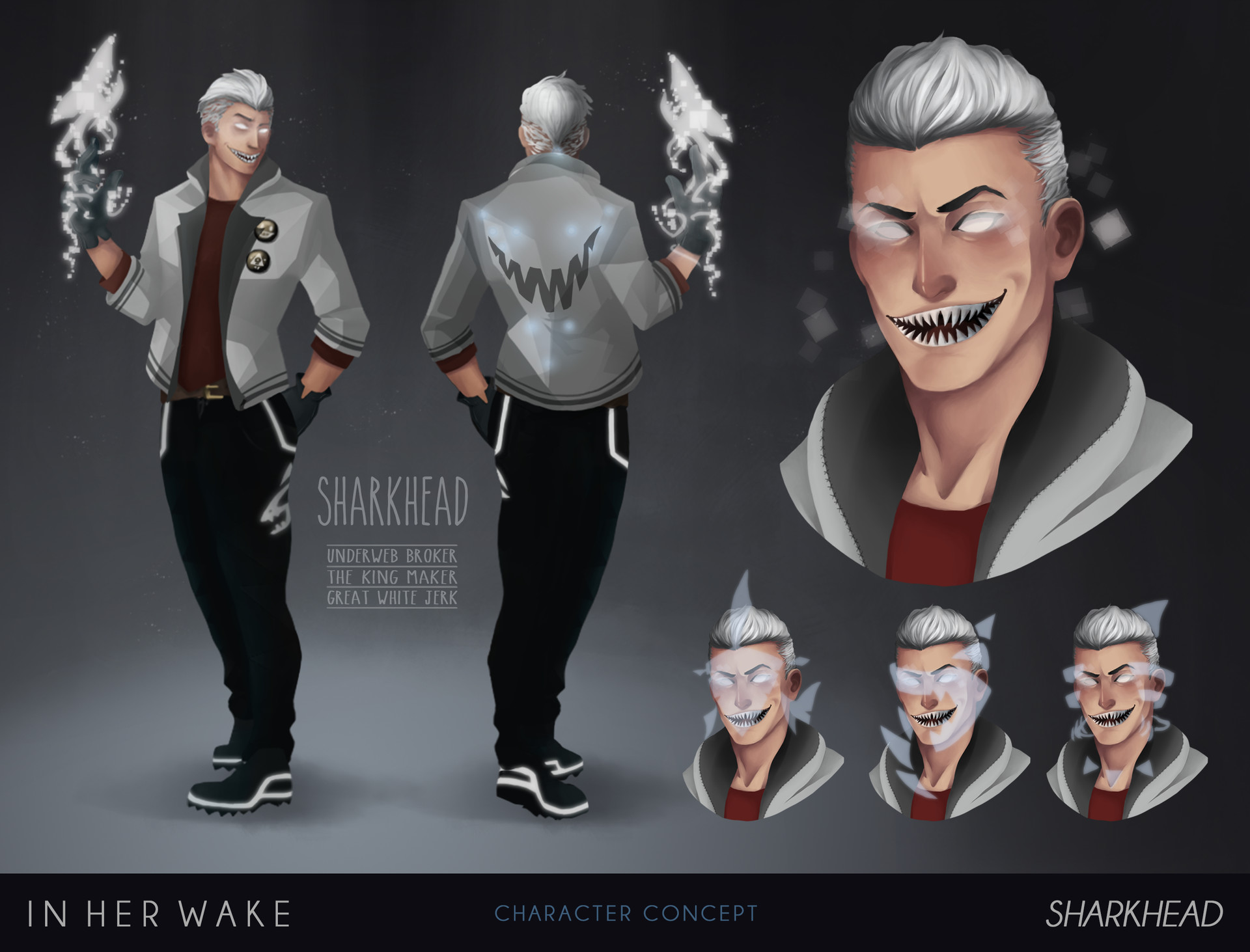 ArtStation - Sharkhead - Character design