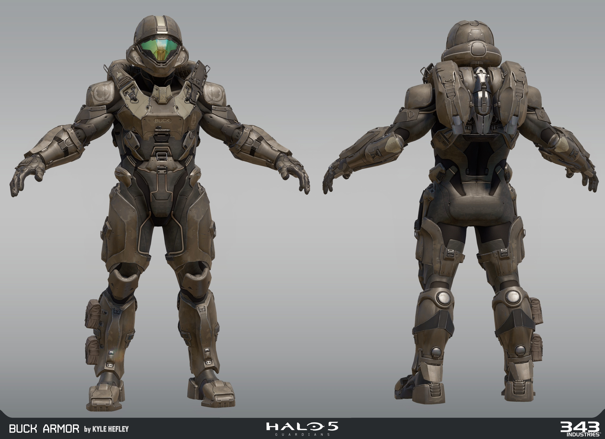 Kyle Hefley - Halo 5 - Buck