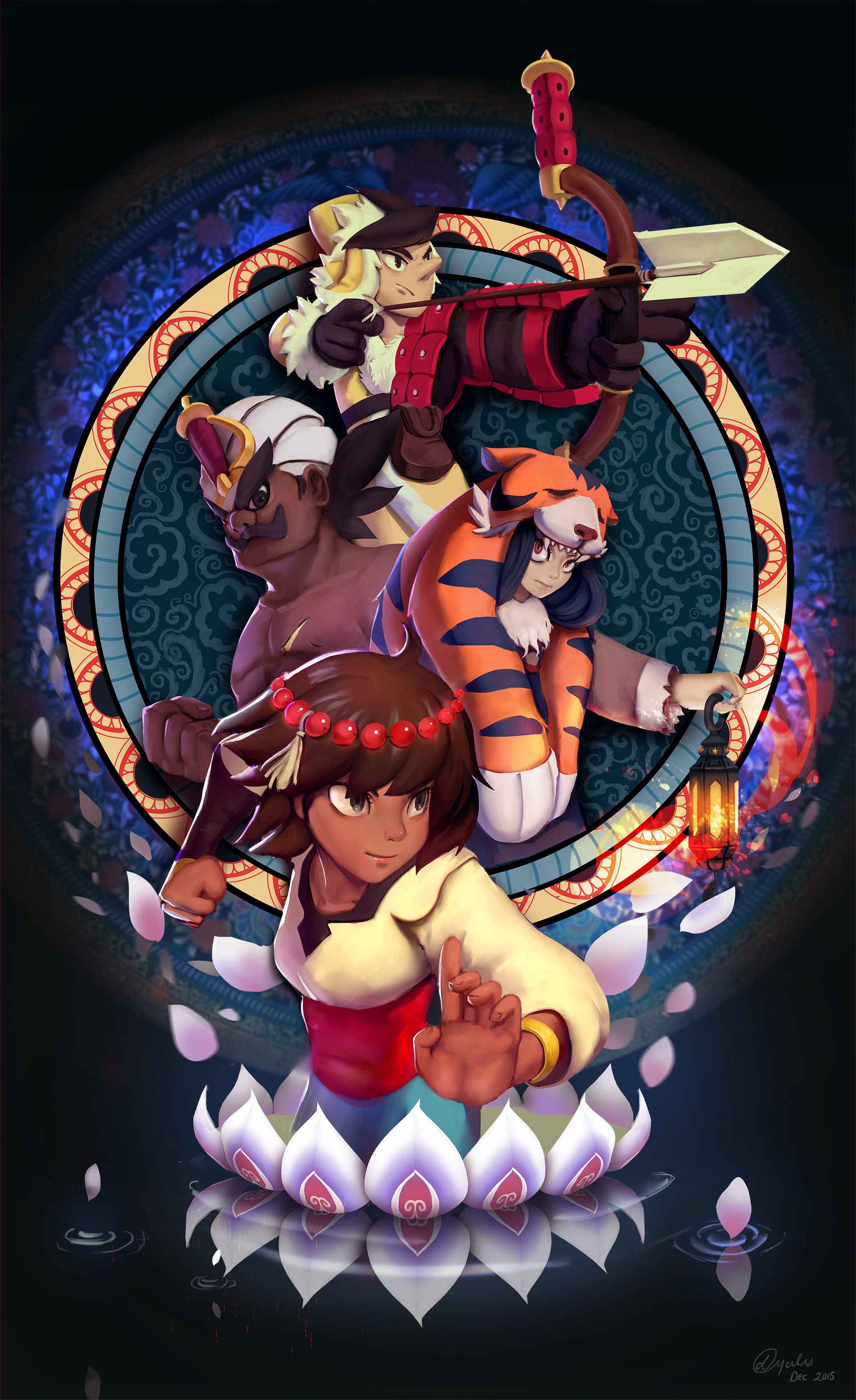 ArtStation - Indivisible Fan Art