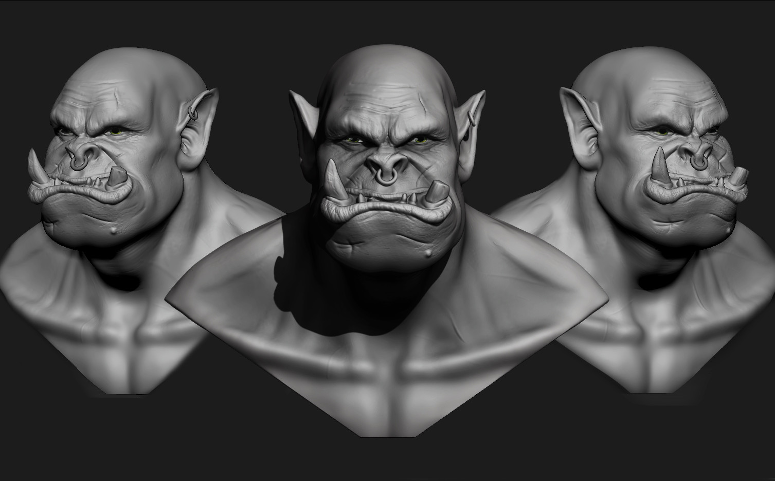 ArtStation - Orc Study