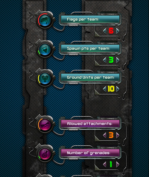 ArtStation - Techno Prime - UI Art (concept)