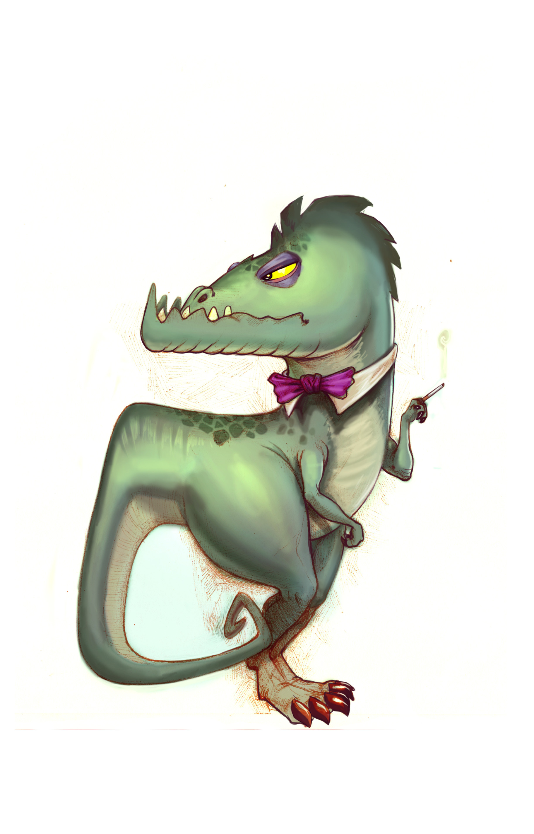 ArtStation - Punk Dinosaur