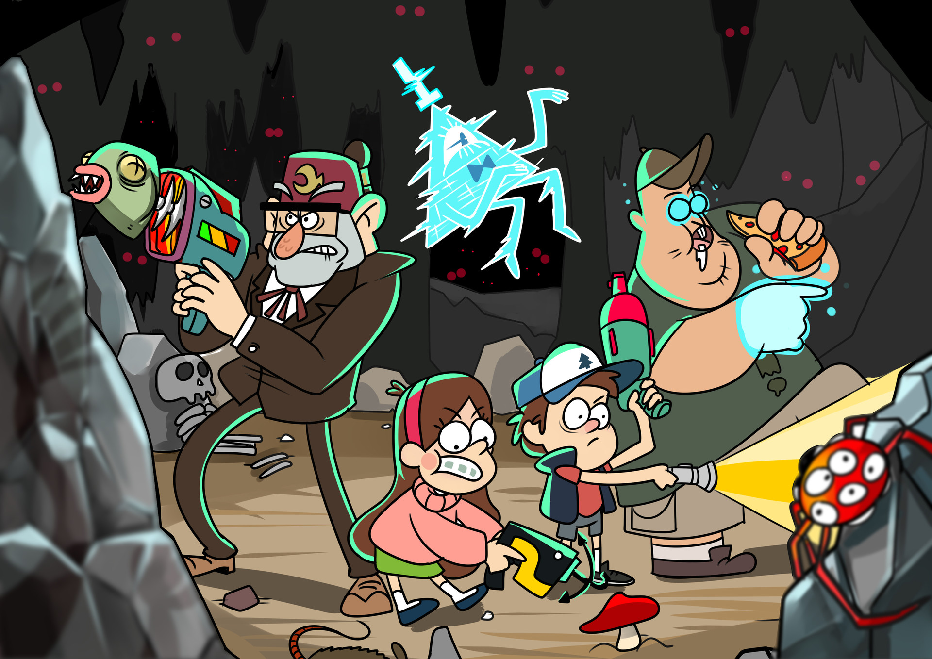 ArtStation - Gravity Falls