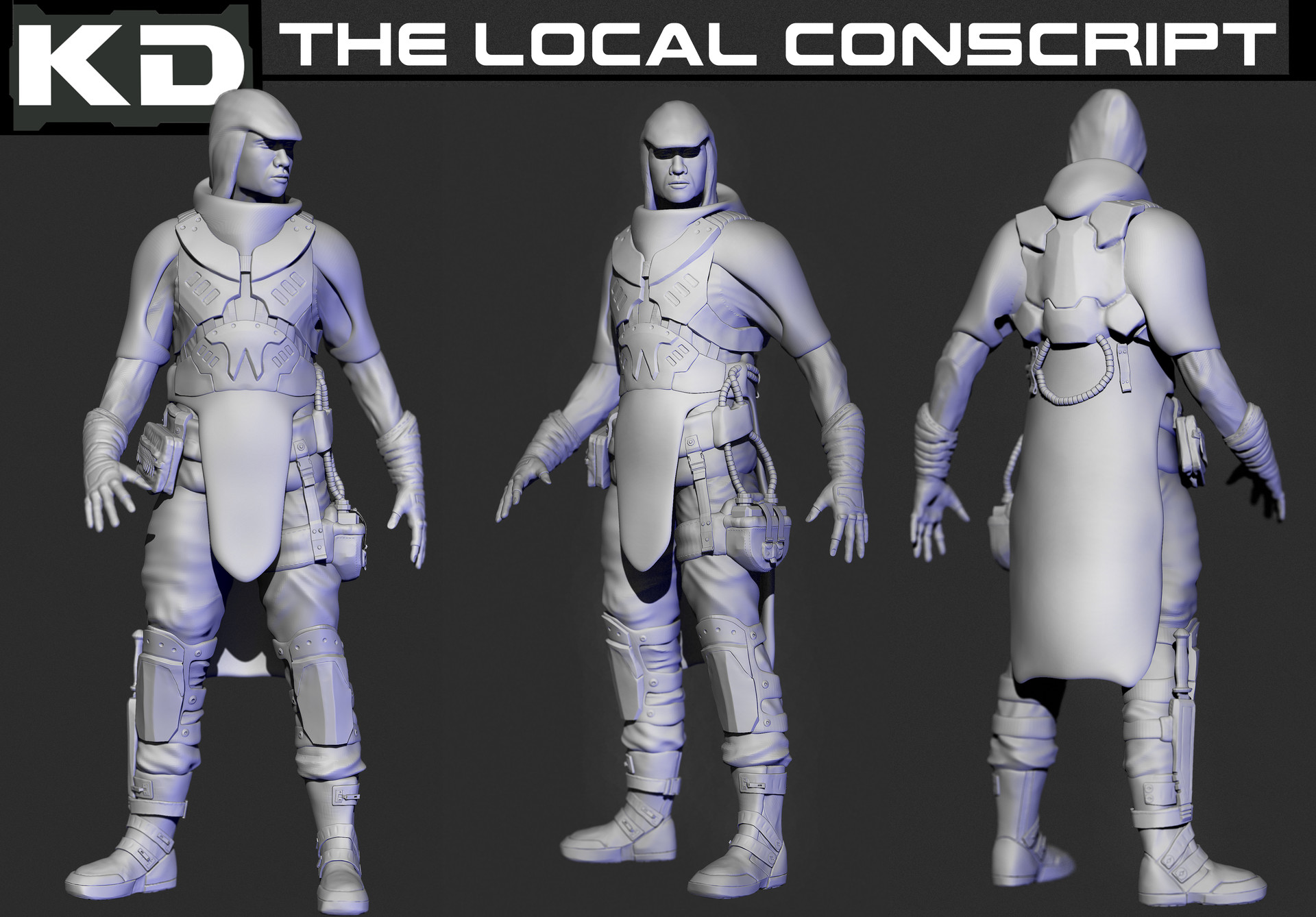 ArtStation - The Local Conscript