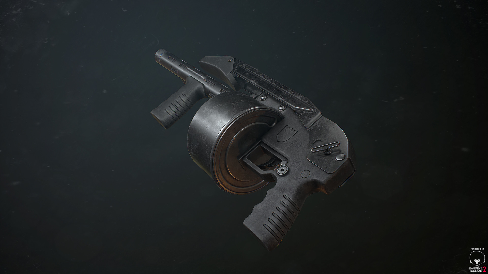 ArtStation - Free Striker 12 model and textures