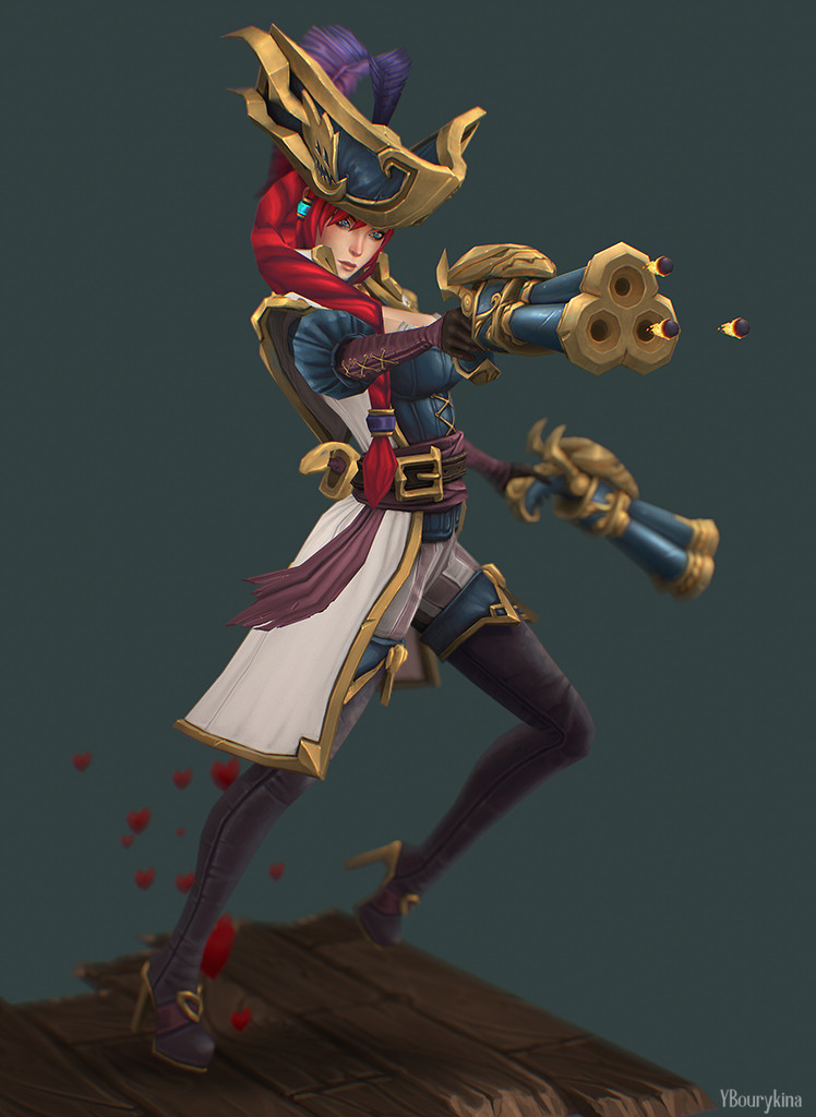 Yekaterina Bourykina - Captain Fortune Fanart