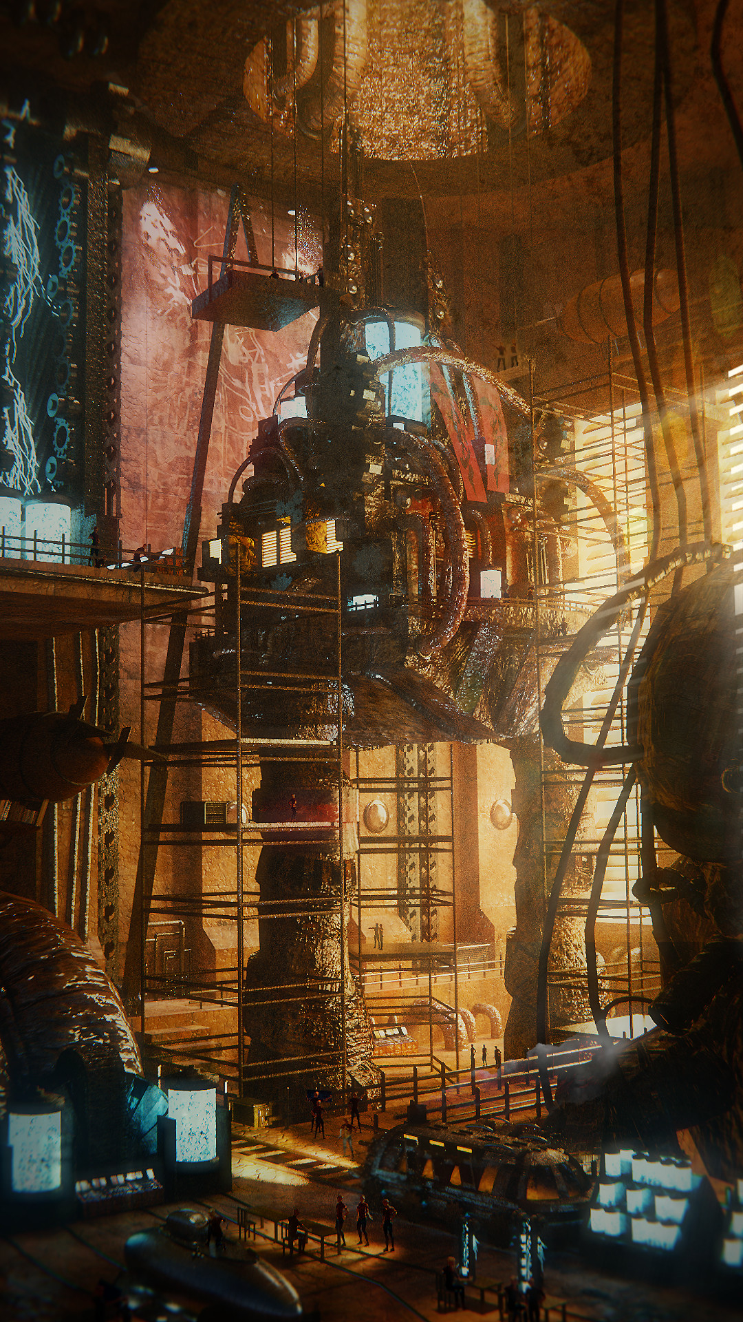 ArtStation - Steampunk factory