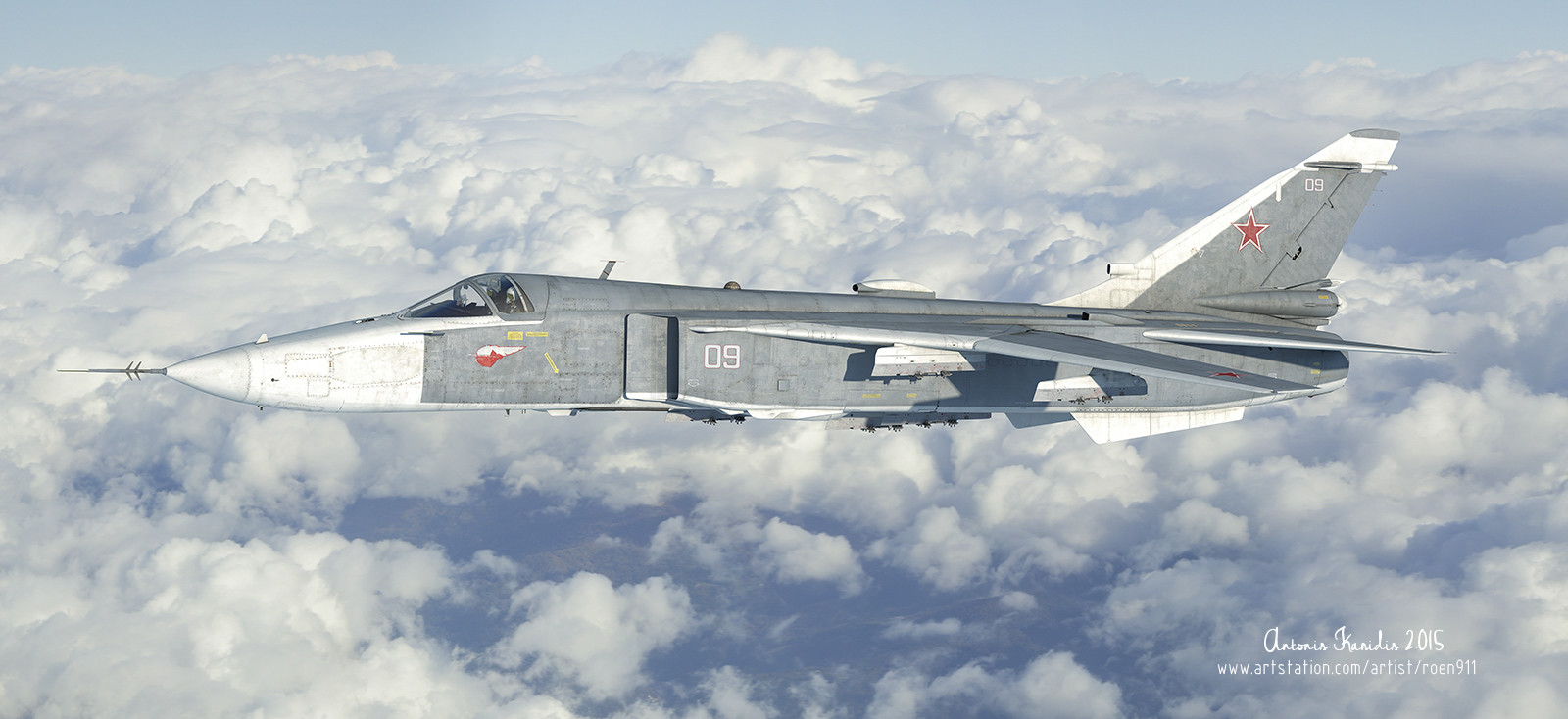 ArtStation - Sukhoi Su-24