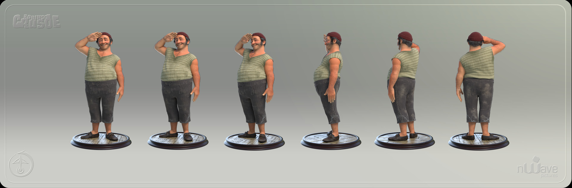 Olivier PIERRE - Sheldon - Robinson Crusoe