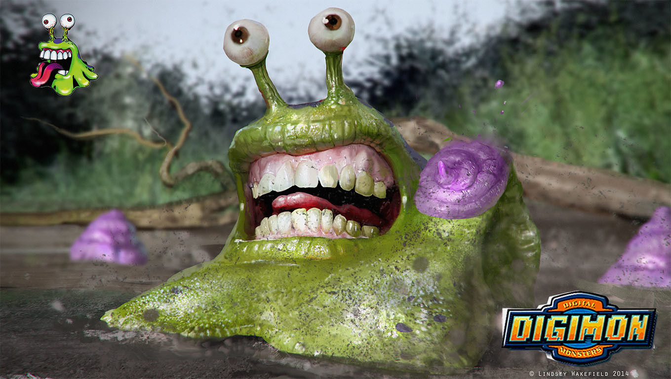 ArtStation - Digimon: Numemon