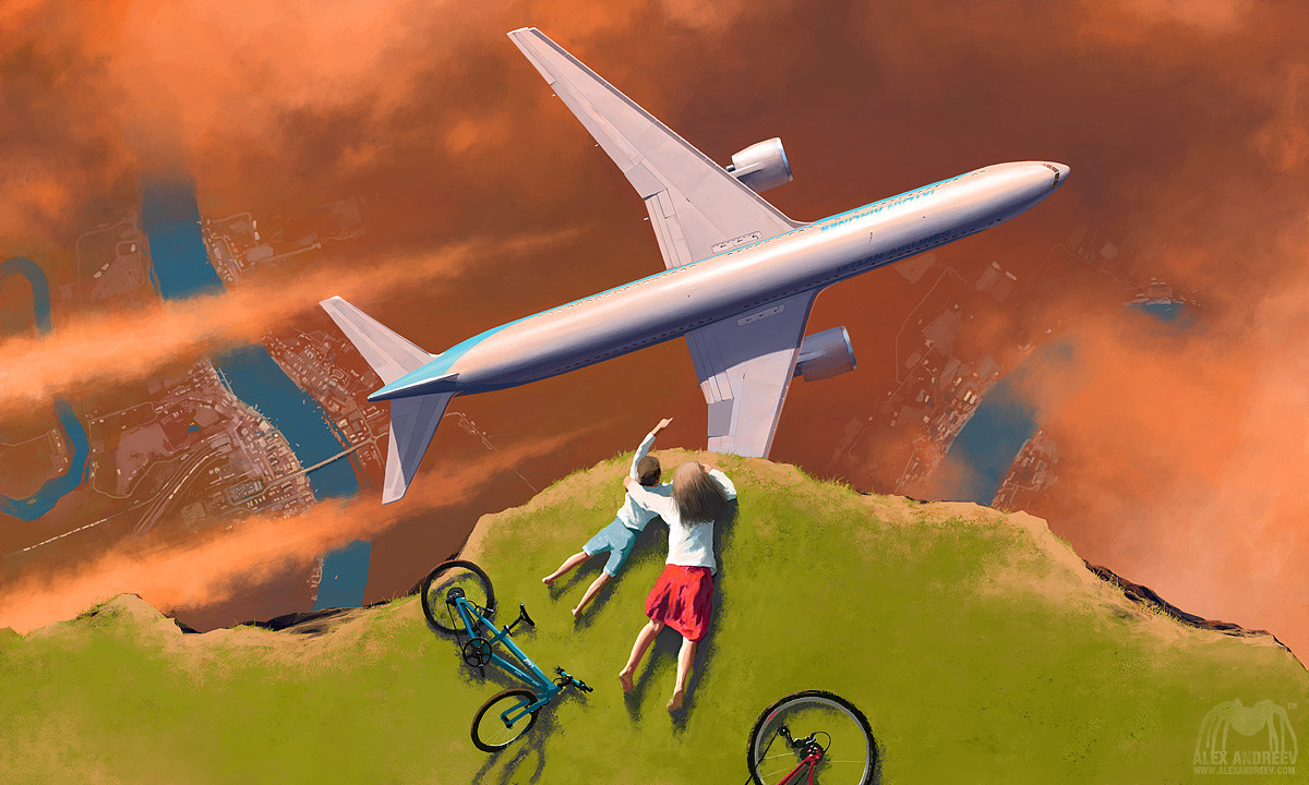 Pilots by Alex Andreev : r/ImaginaryAviation