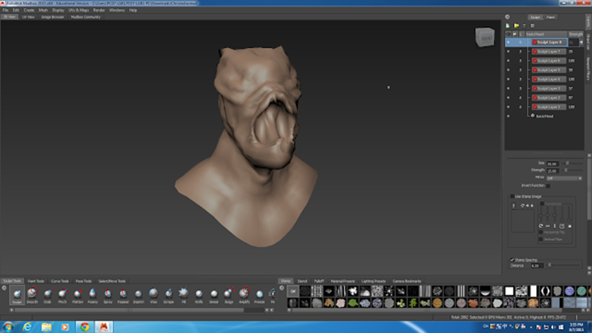 ArtStation - 3D Modeling_Creature Modeling