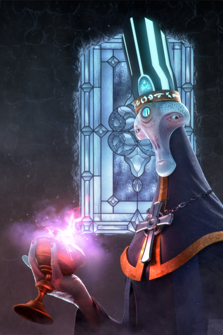 Sebastián JM - Alien priest