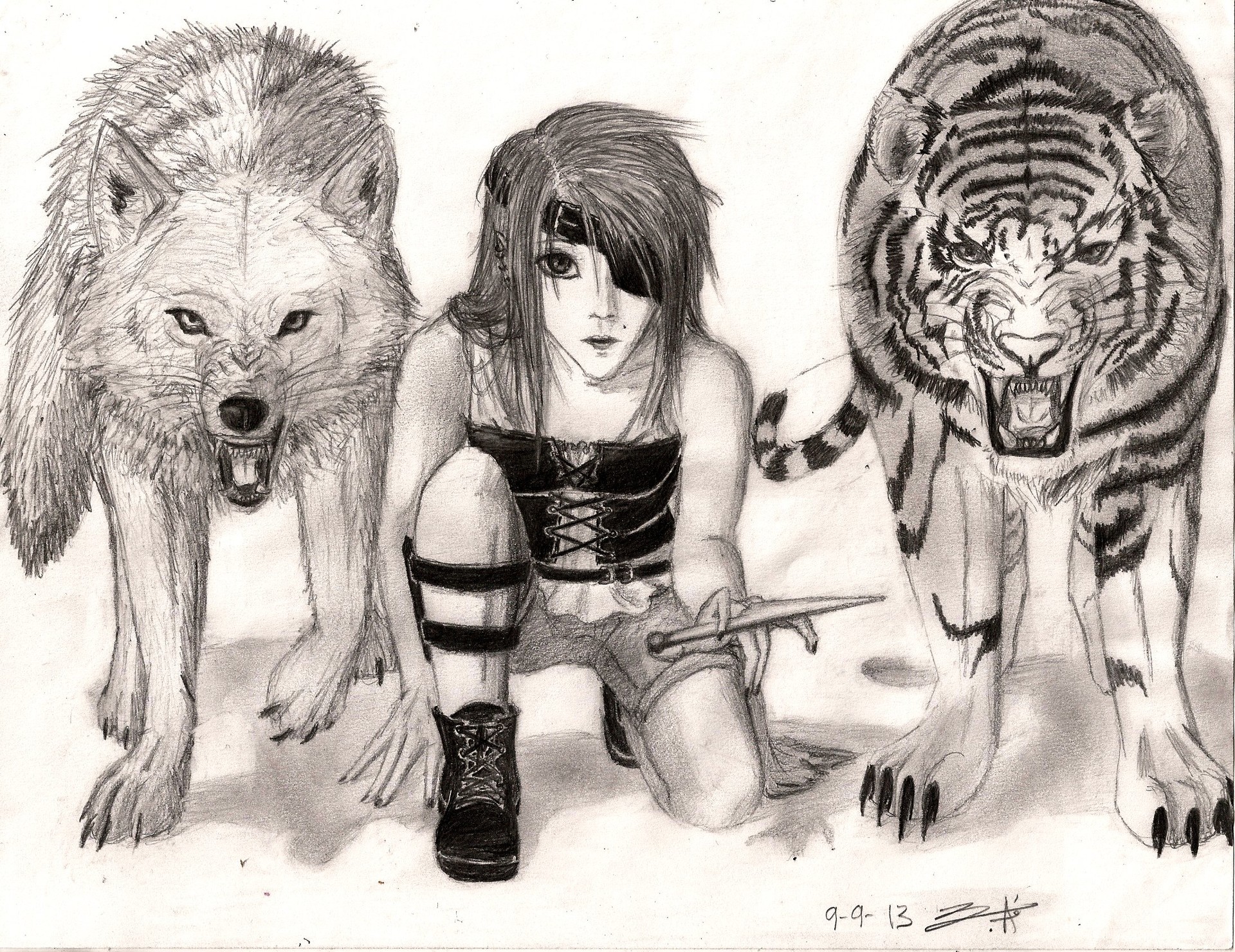 ArtStation - Victorian Assassin (sketch version)