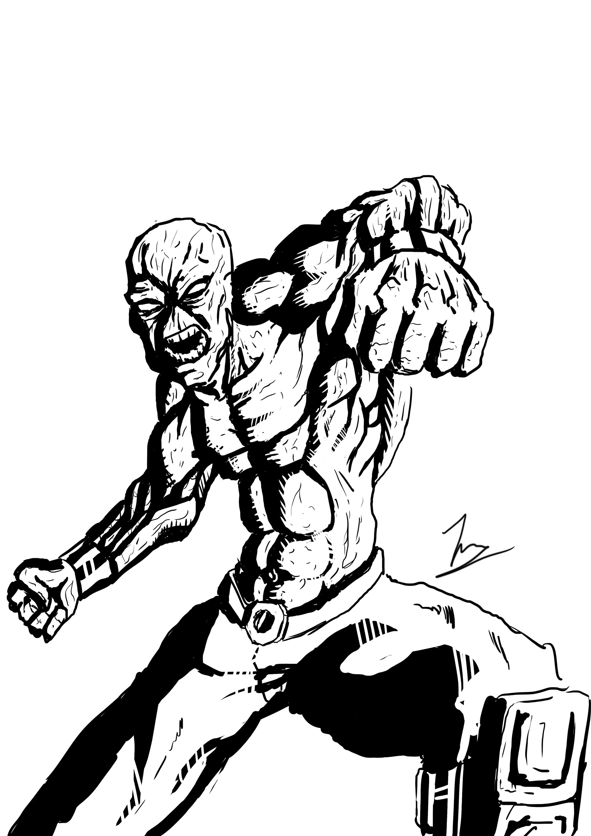 ArtStation - red skull redesign