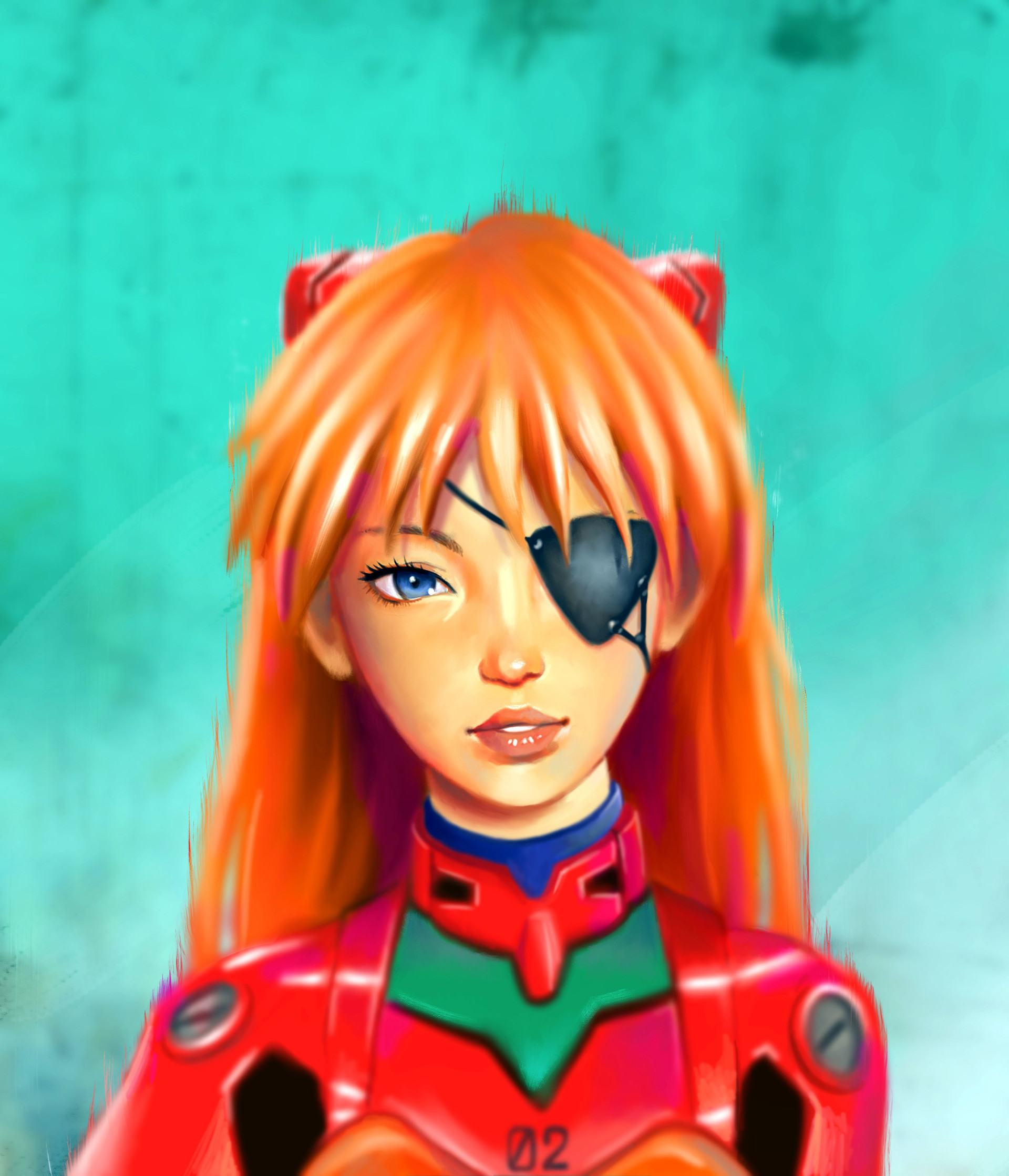 ArtStation - Asuka Langley Evangelion