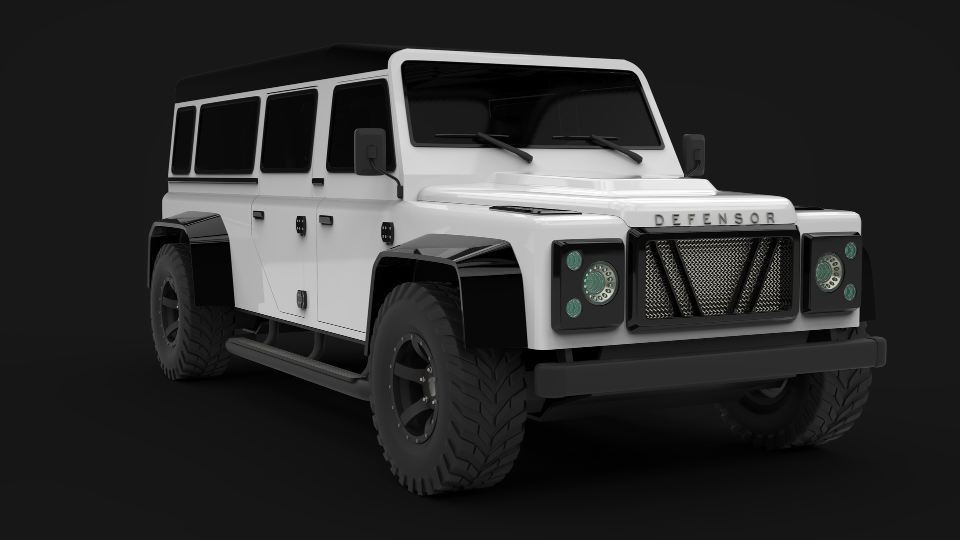 ArtStation - Land Rover Defender - Defensor Edition