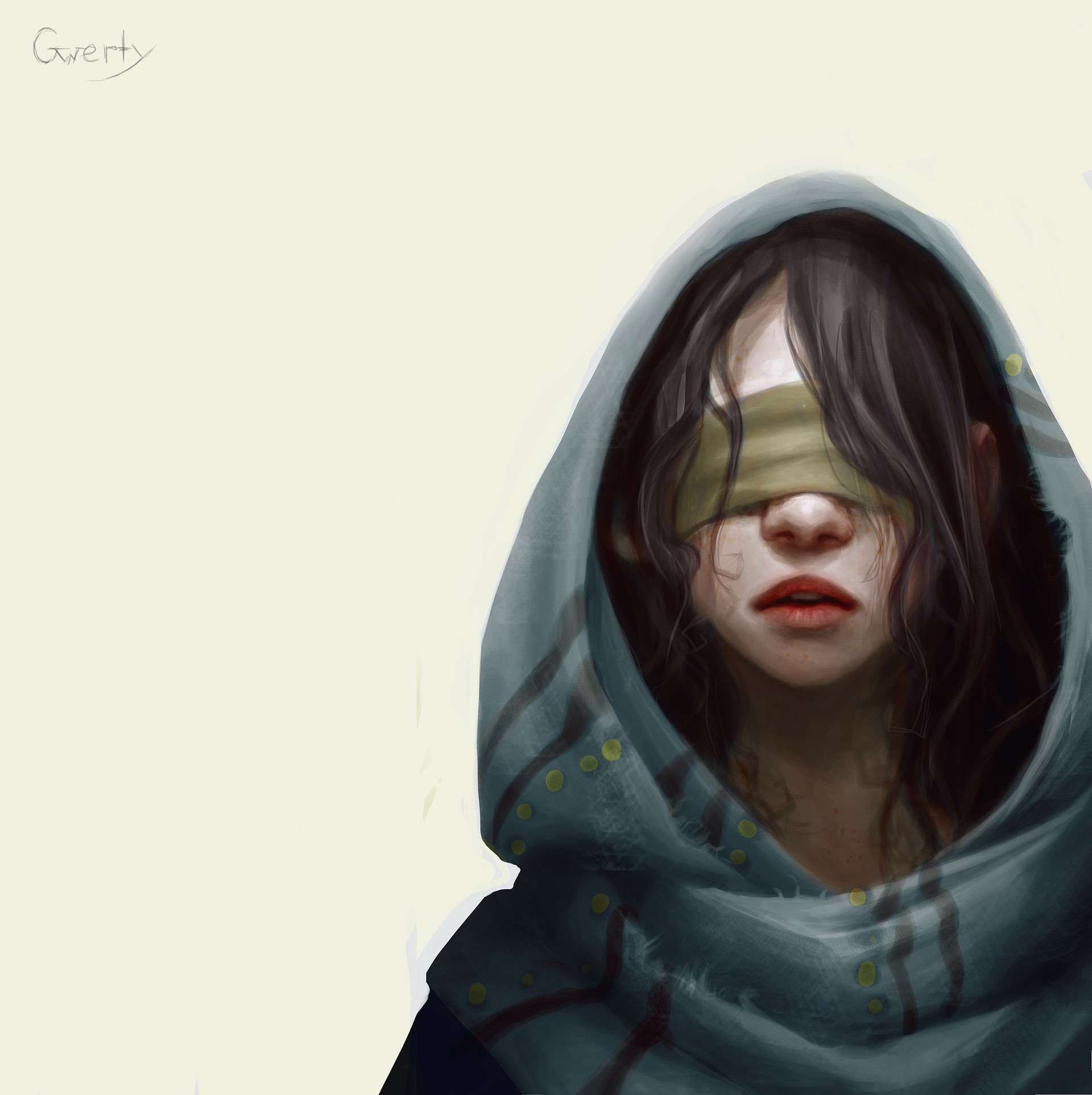 ArtStation - blind girl