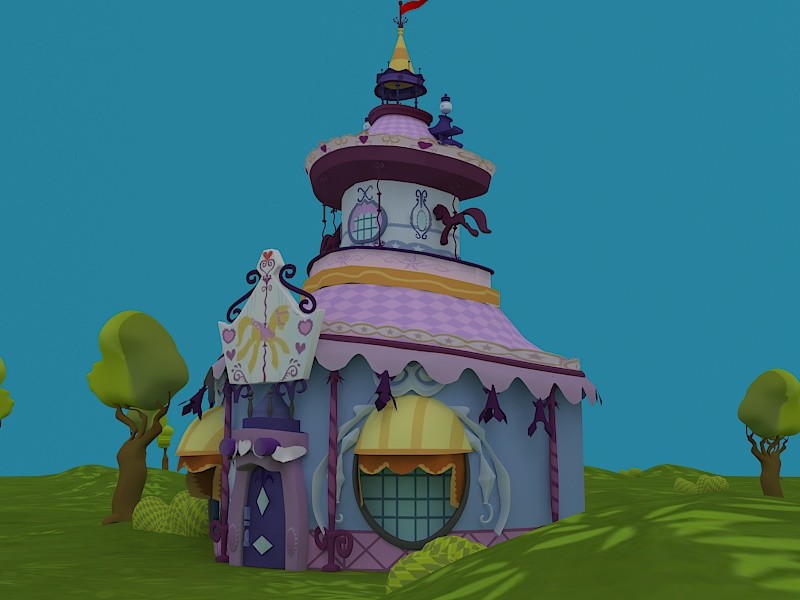 mlp carousel boutique background