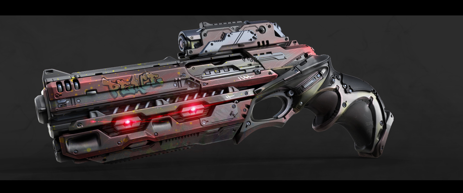 Ajay Pandey - concept mech gun