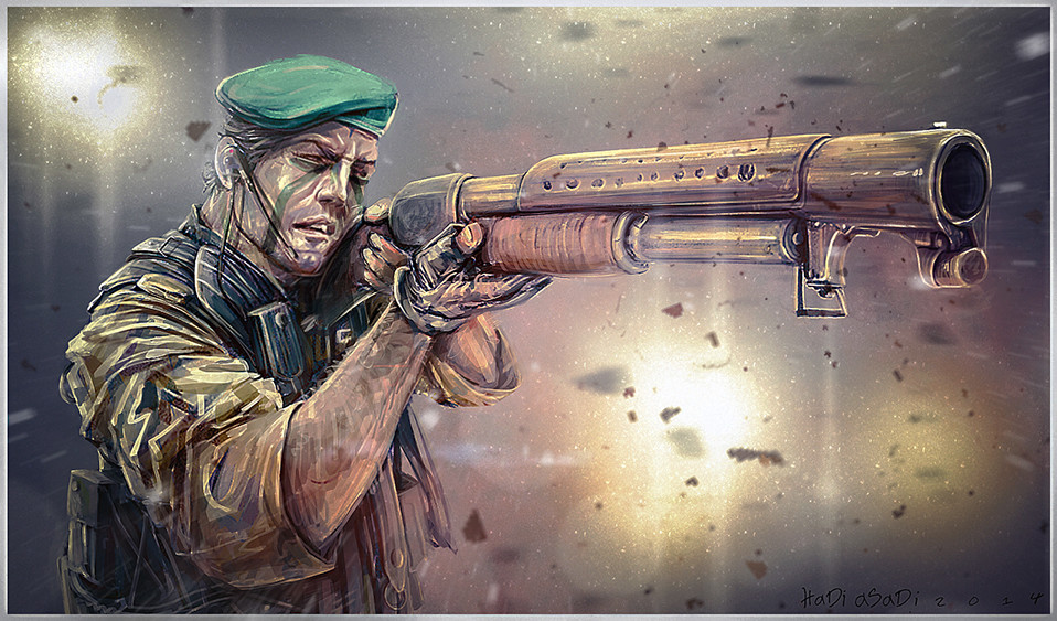 ArtStation - 65th Airborne Special Forces Brigade (Persian)