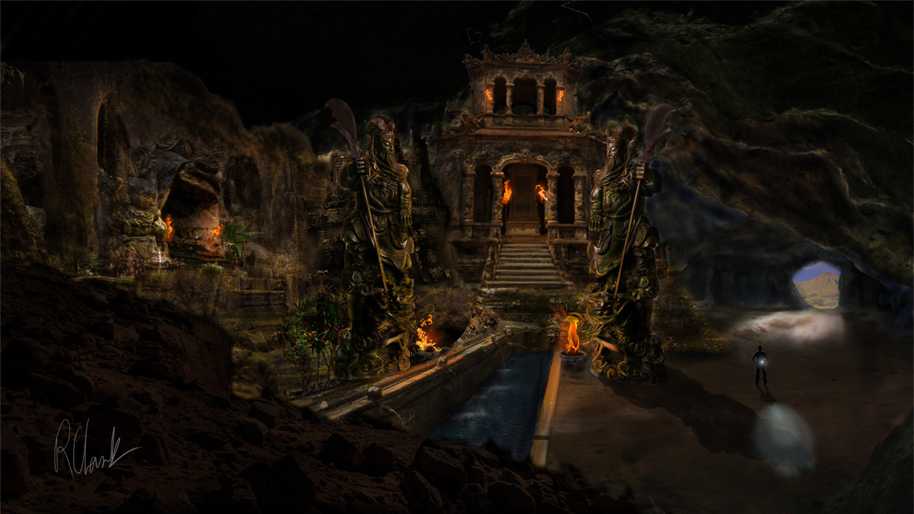 ArtStation - Desert Temple