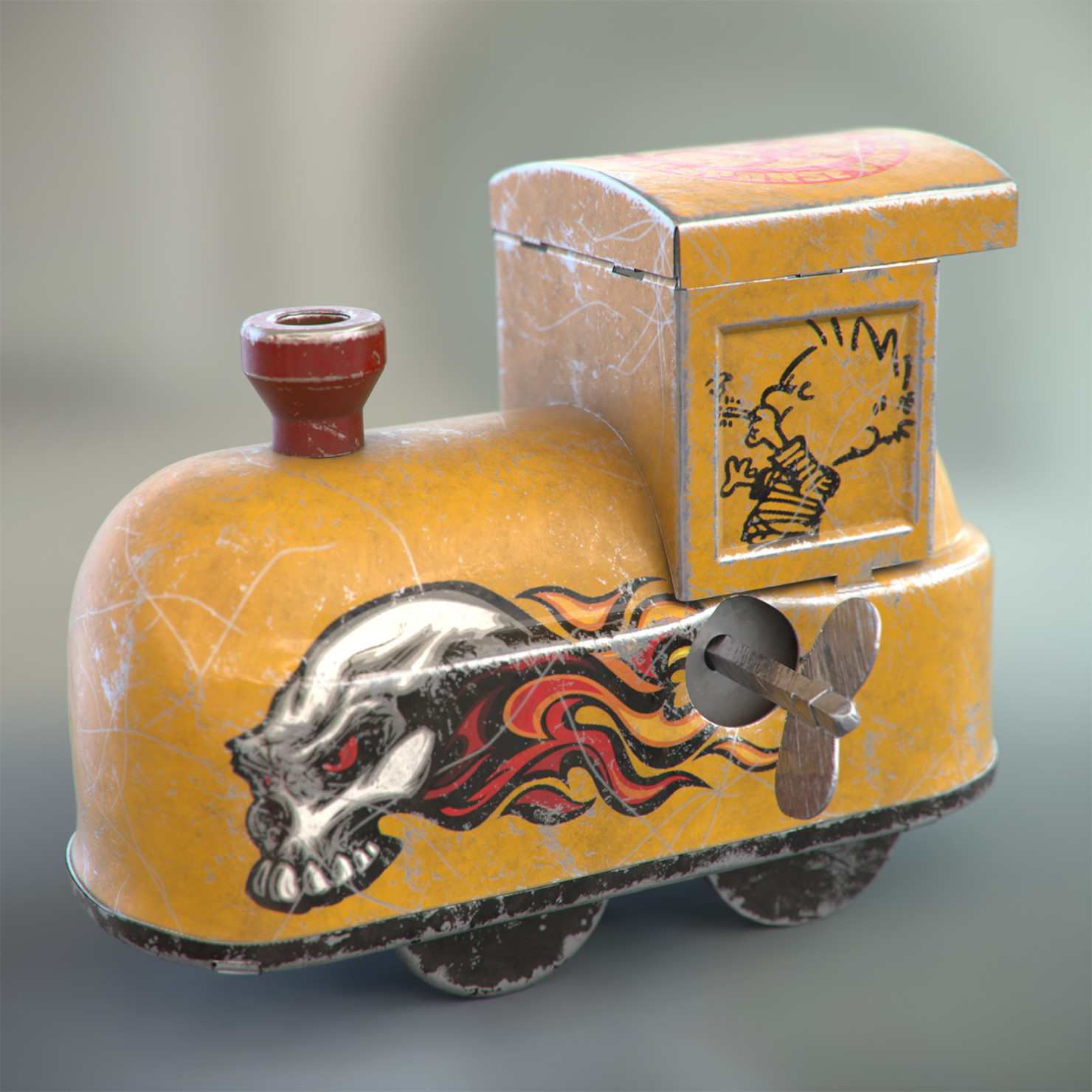 ArtStation - Toy Train