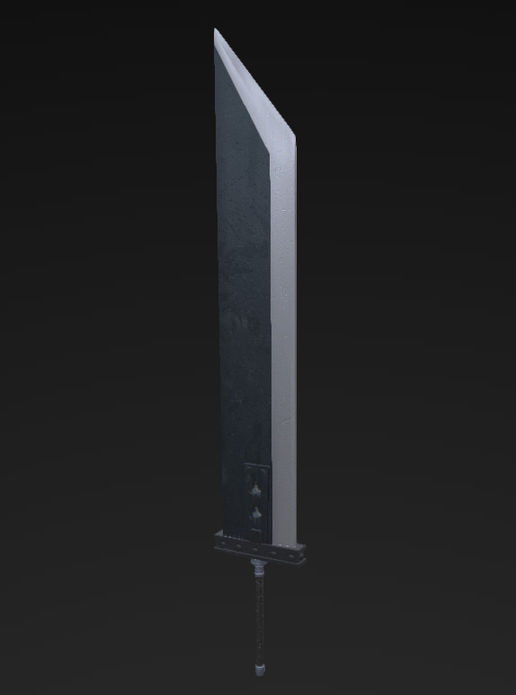ArtStation - Final Fantasy 7 Buster Sword