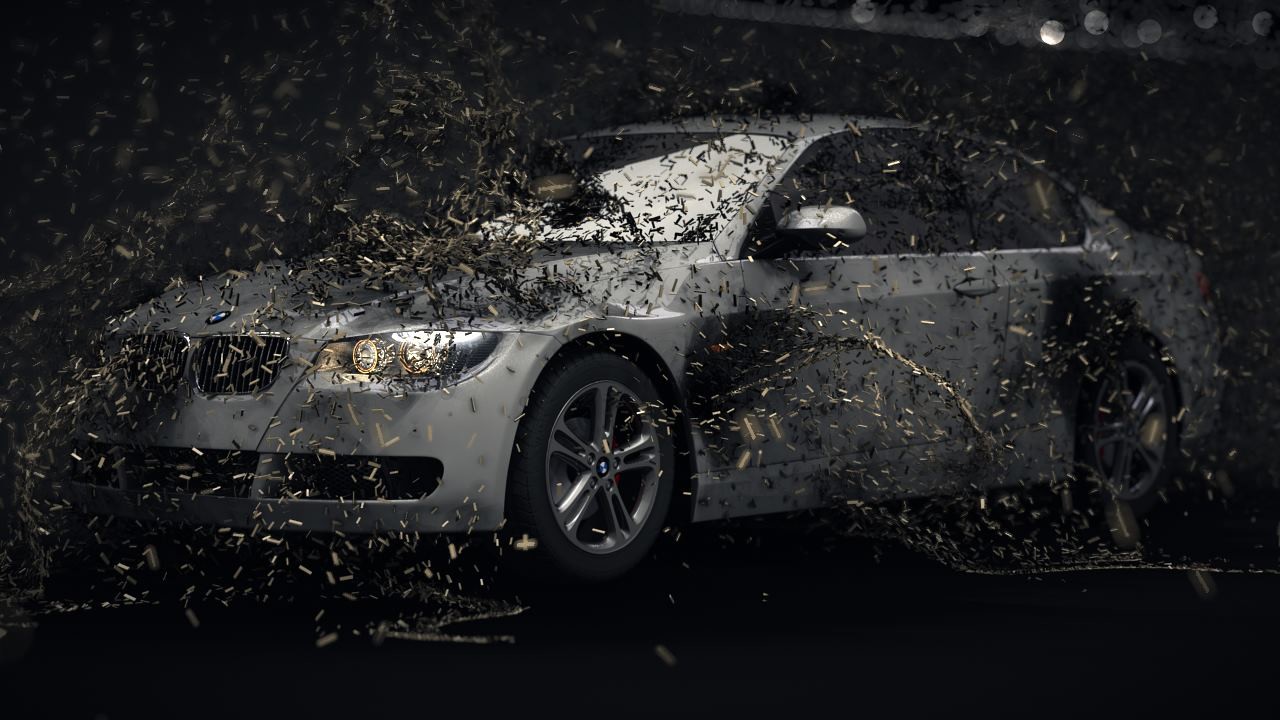 Koivi Tasker - mike pan + Particles blender (Animation)