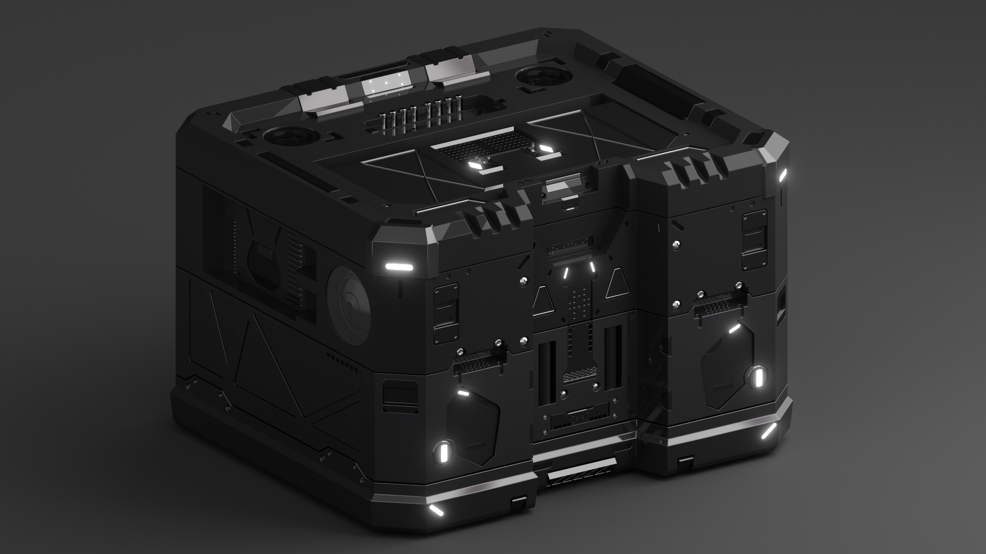 ArtStation - Sci-fi Cube HardOps 2