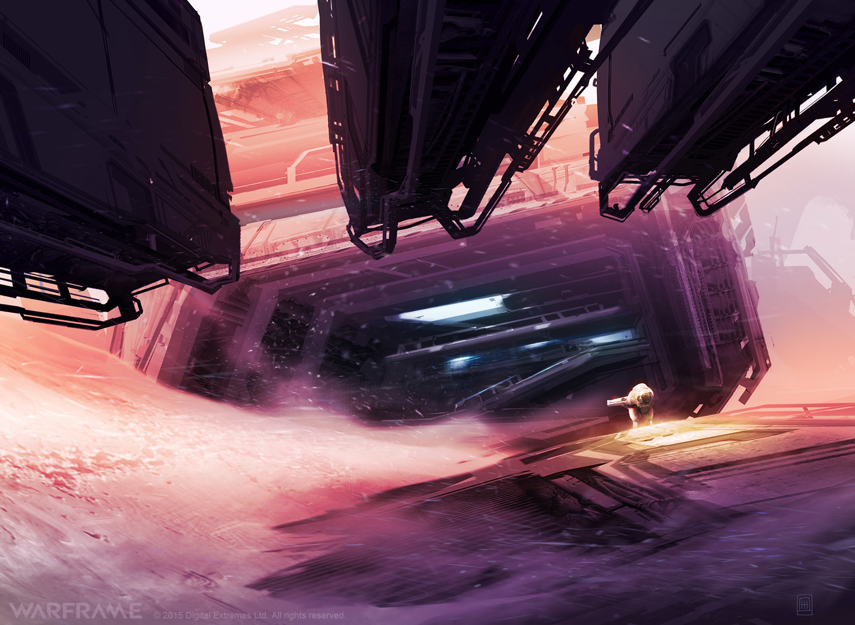 Zeljko Duvnjak - Warframe - Corpus Ice Planet - Wreckage C