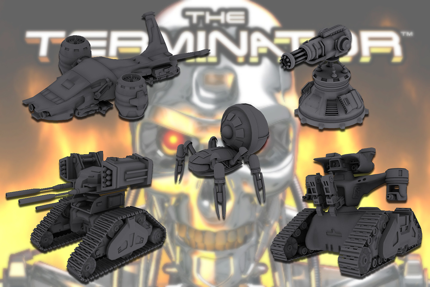 ArtStation - Terminator Game Assets