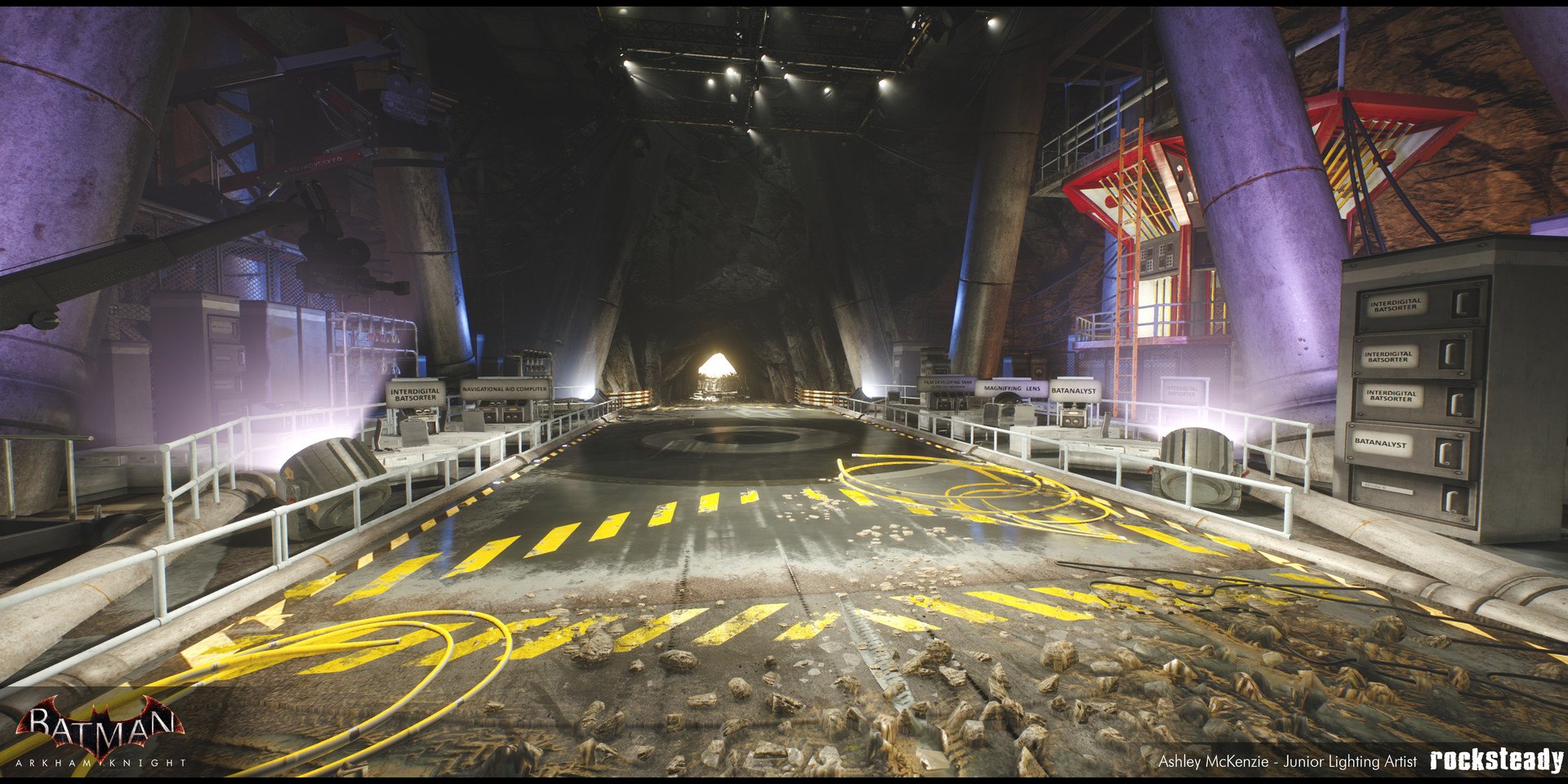 Ashley McKenzie - Batman: Arkham Knight 1960s DLC Lighting