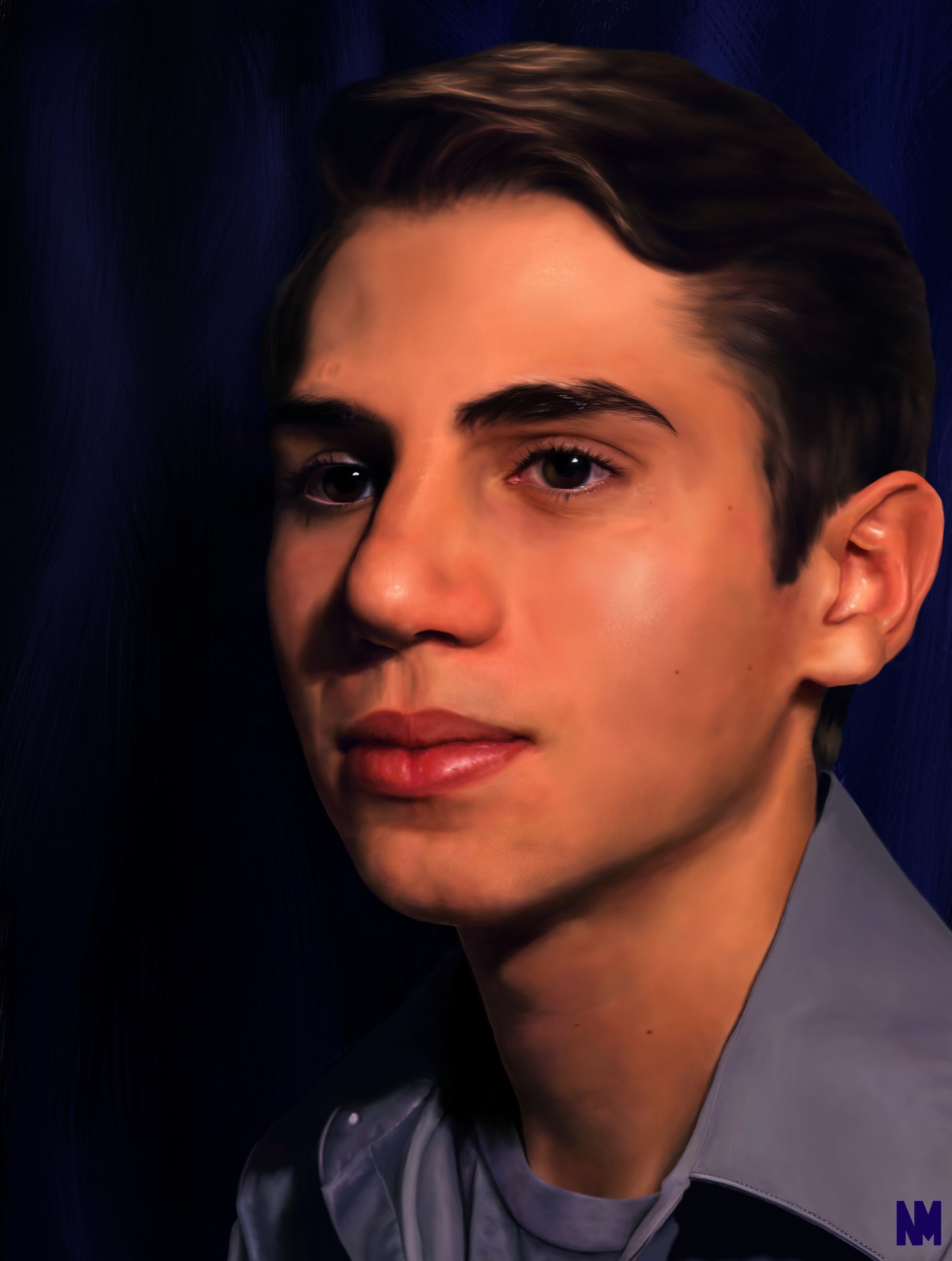 ArtStation - Self Portrait, Nick Markese