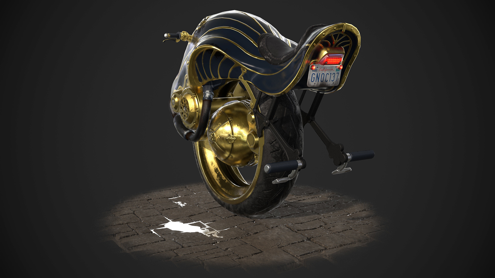 Eugene Shchigolev - Mono-wheeled Bike