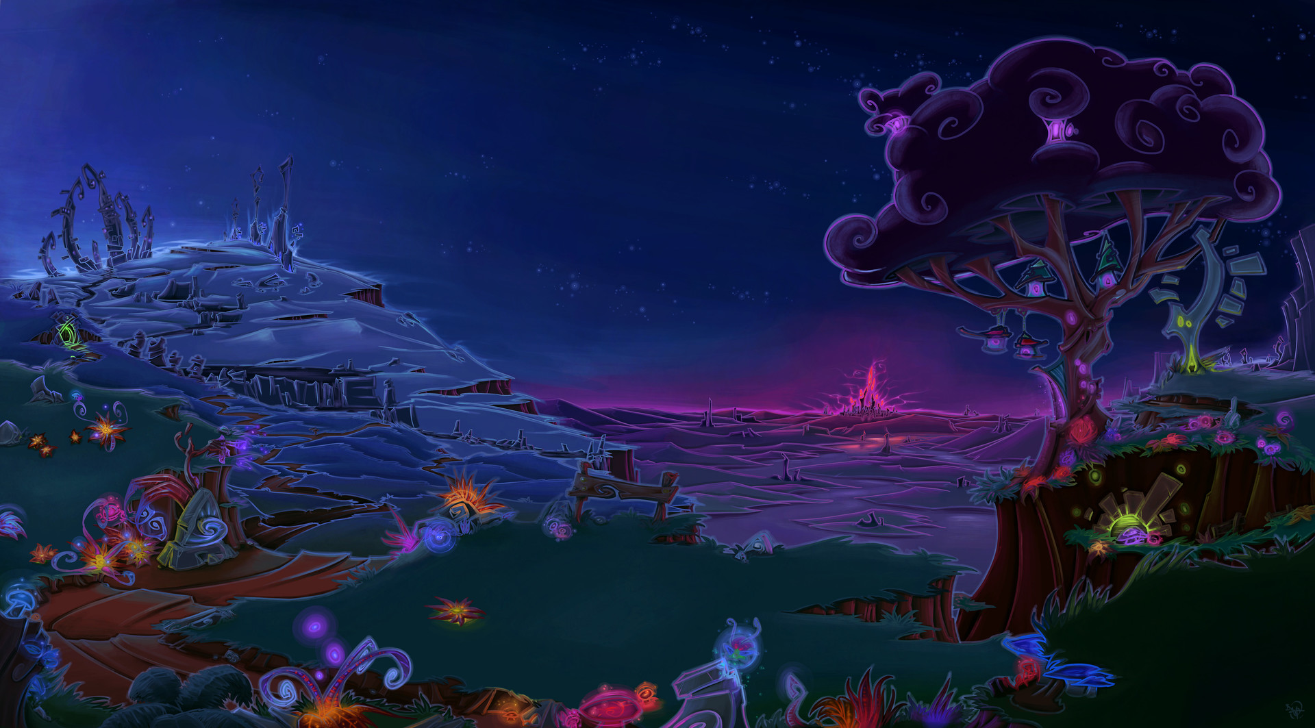 ArtStation - The Land of Ethereal Dreams
