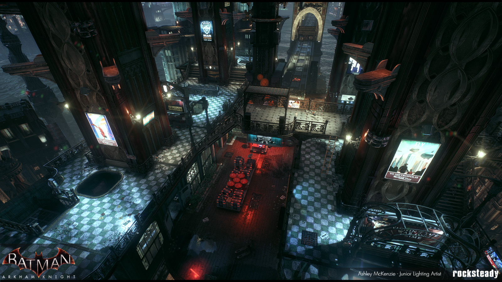 Ashley McKenzie - Batman: Arkham Knight (Lighting work)