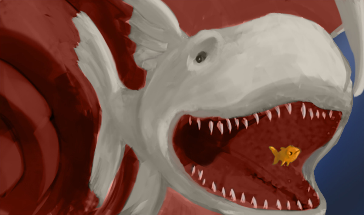 ArtStation - Fish eat Fish eat Fish