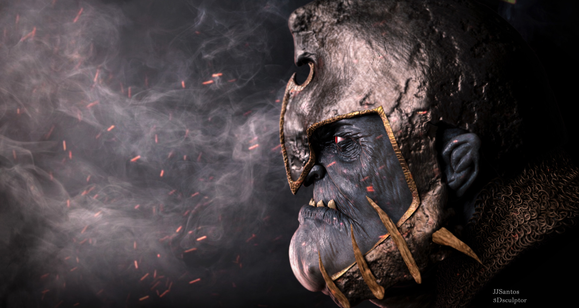 ArtStation - Ogro Guerreiro